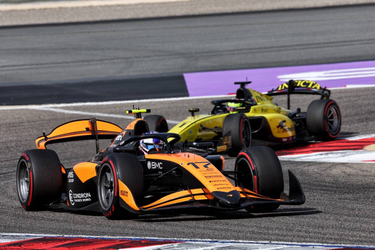 Dunne earns impressive maiden F2 victory in Bahrain - InsideRacing.com